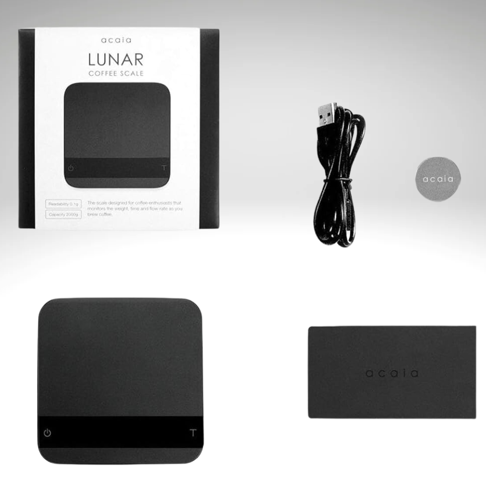 Acaia Lunar Coffee Scales – The Coffeeworks