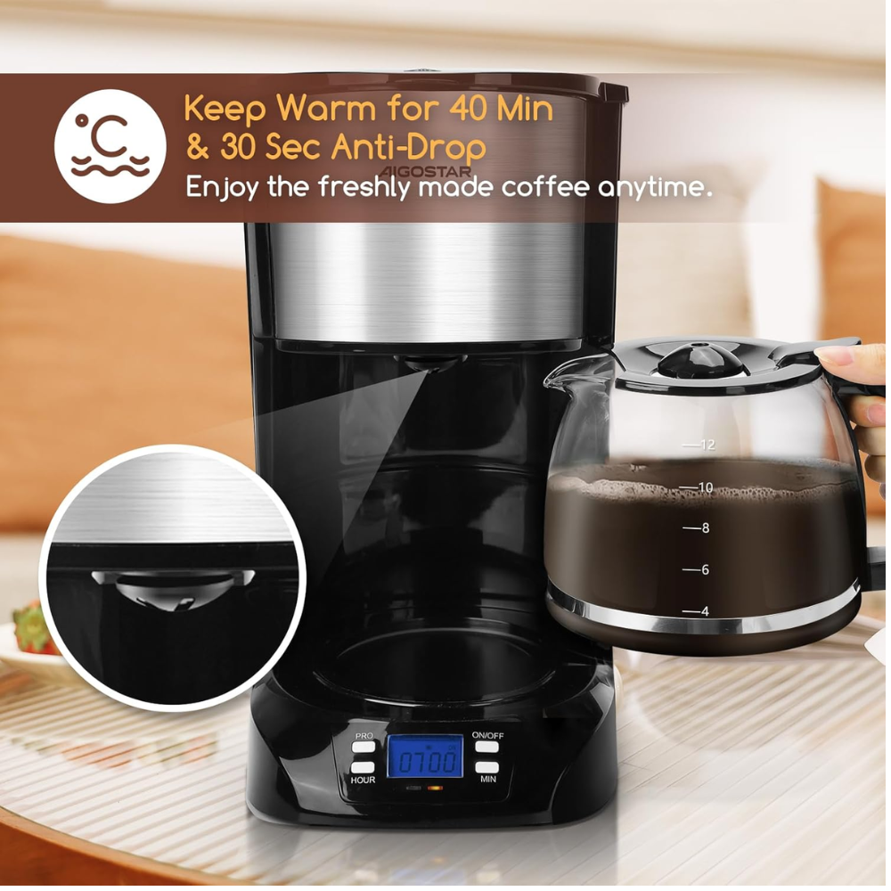 Aigostar Filter Coffee Machine – The Coffeeworks